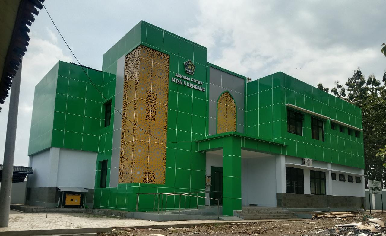 39 Siswa Unggulan Tempati Gedung Baru Asrama Putra MTsN 5 Rembang - Kantor Wilayah Kementerian ...