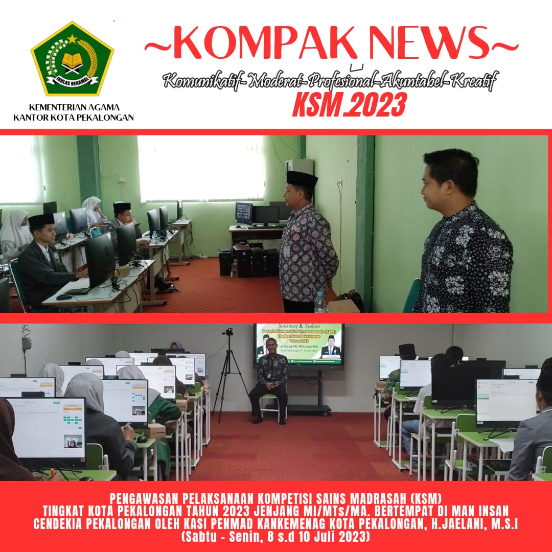 Ratusan Pelajar Madrasah Ikuti KSM di MAN Insan Cendekia Pekaongan ... Ratusan Pelajar Madrasah Ikuti KSM di MAN Insan Cendekia Pekaongan ...