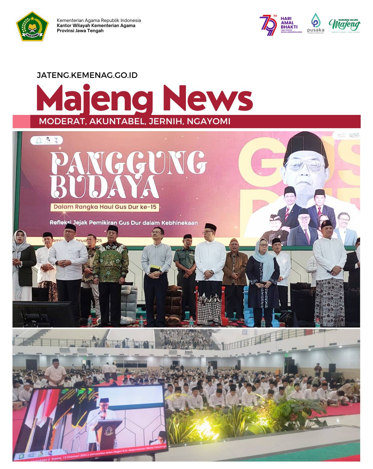 Saiful Mujab: Gus Dur adalah Gambaran Tokoh Sejarah Peradaban dan ...